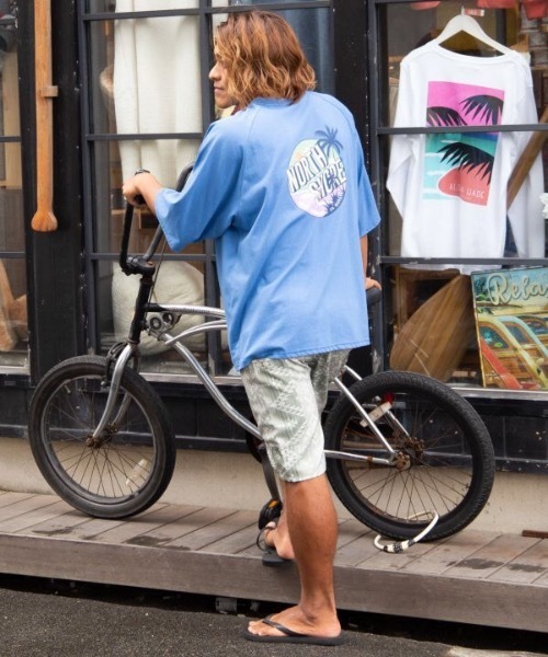 Kahiko（カヒコ）の「【Kahiko】SURF＆Palms アヴァポアメンズTシャツ（Tシャツ/カットソー）」 - WEAR