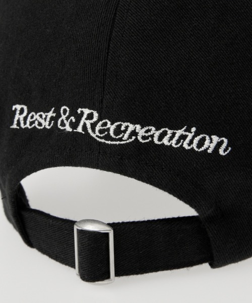 Rest&Recreation（レストアンドレクリエーション）の「Rest&Recreation/レストアンドレクリエーション RR LOGO COTTON BALL CAP キャップ ...