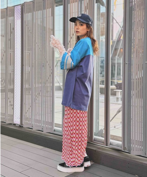 niko and...（ニコアンド）の「[MODE NORM CORE]ナミナミスカラップナロースカート（スカート）」 - WEAR