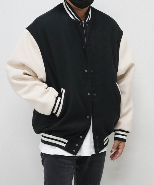 ADMIX/ATELIER SAB MEN（アドミックスアトリエサブメン）の「テックウール メルトン ／ オーバーサイズ スタジャン ...