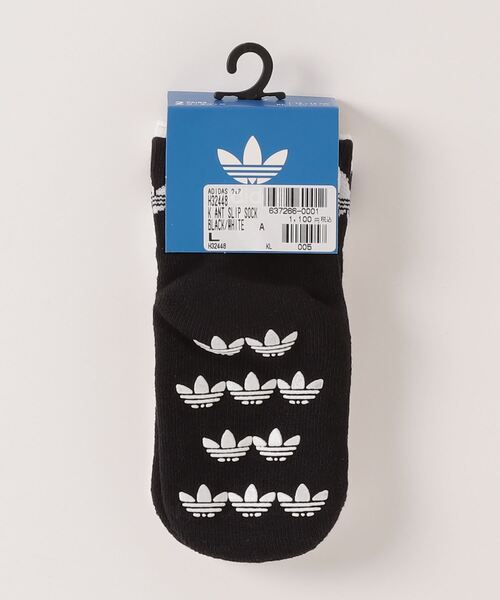 adidas アディダス K ANT SLIP SOCK ソックス H32448 BLACK/WHITE（ソックス/靴下）｜adidas ...
