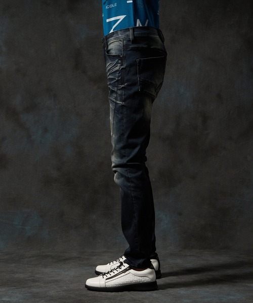 ハイパワーストレッチデニムパンツ（デニムパンツ）｜HIDEAWAYS NICOLE