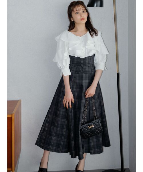 dazzlin（ダズリン）の「ベストコルセットレースアップスカート（スカート）」 - WEAR