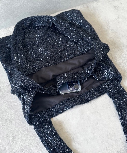 SVEC（シュベック）の「キラキララメ ニット トートバッグ（トートバッグ）」 - WEAR