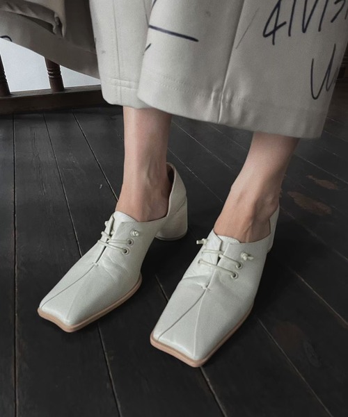 AMERI（アメリ）の「UND 2WAY SQUARE LOAFERS（ローファー）」 - WEAR