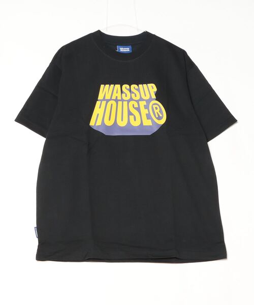 ROOPTOKYO（ループトウキョウ）の「Wassup House/ワサップハウス House Tee ワンポイントロゴ プリントTシャツ ...