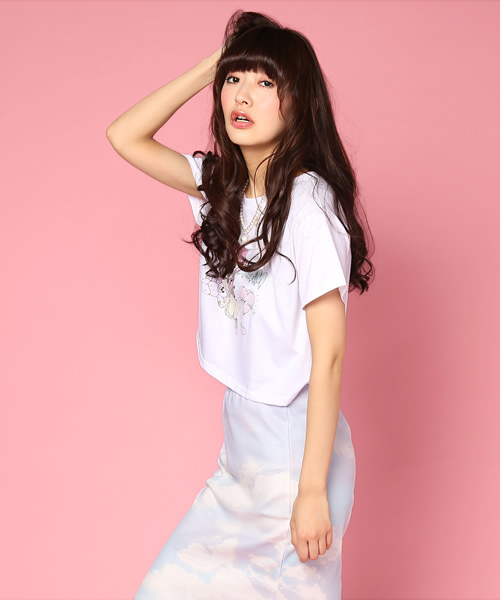 L.D.S.（エルディーエス）の「Little Miss Raspberry Tee-shirt（Tシャツ/カットソー）」 - WEAR