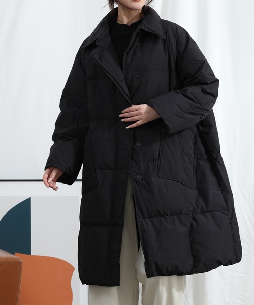 【セール】【Banico】襟つきロングダウンジャケット（ダウンジャケット/コート）｜BANICO（バニコ）のファッション通販 - ZOZOTOWN
