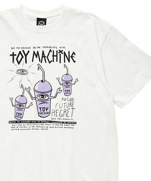 TOY MACHINE（トイ マシーン）の「TM AVOID FUTURE REGRET SS TEE（Tシャツ/カットソー）」 - WEAR