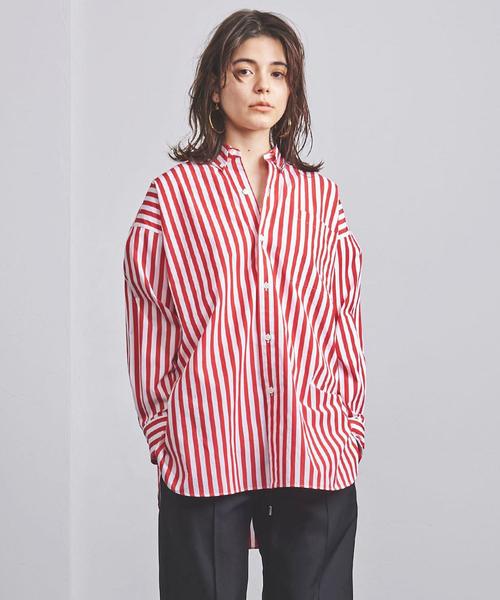 UNITED ARROWS（ユナイテッドアローズ）の「UGSC ストライプ ボタンダウン ビッグシャツ（シャツ/ブラウス）」 - WEAR