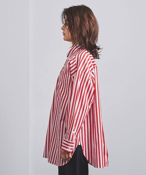 UNITED ARROWS（ユナイテッドアローズ）の「UGSC ストライプ ボタンダウン ビッグシャツ（シャツ/ブラウス）」 - WEAR