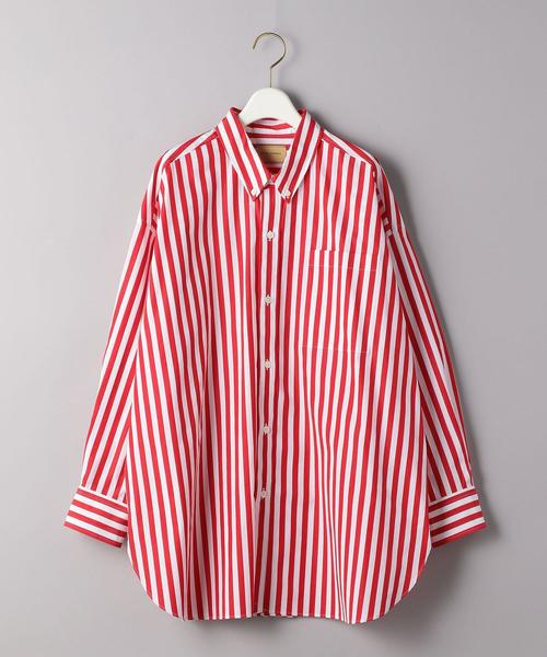 UNITED ARROWS（ユナイテッドアローズ）の「UGSC ストライプ ボタンダウン ビッグシャツ（シャツ/ブラウス）」 - WEAR