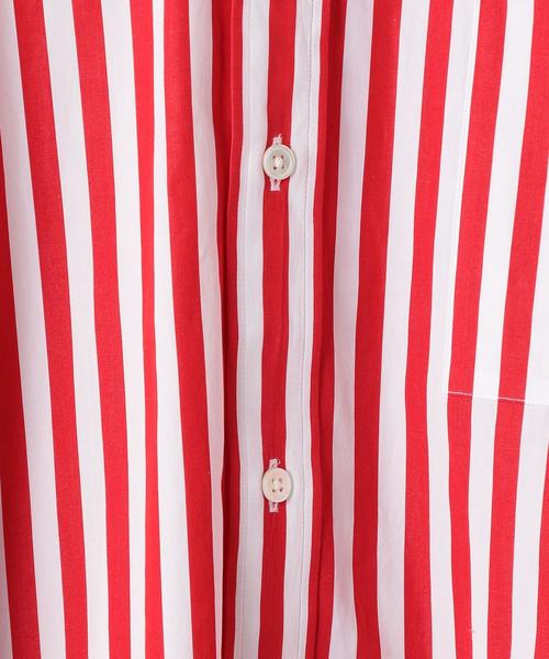 UNITED ARROWS（ユナイテッドアローズ）の「UGSC ストライプ ボタンダウン ビッグシャツ（シャツ/ブラウス）」 - WEAR