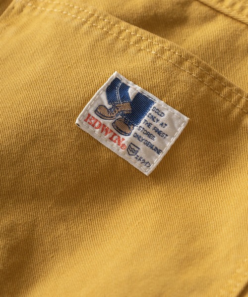 EDWIN（エドウィン）の「【EDWIN/エドウィン】STEPMARK ワイドペインターパンツ/スケーターパンツ/カラーパンツ/ユニセックス（デニムパンツ）」 - WEAR