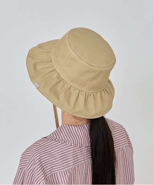 OVERRIDE（オーバーライド）の「OVERRIDE GABARDINE TUCK HAT SG（ハット）」 - WEAR