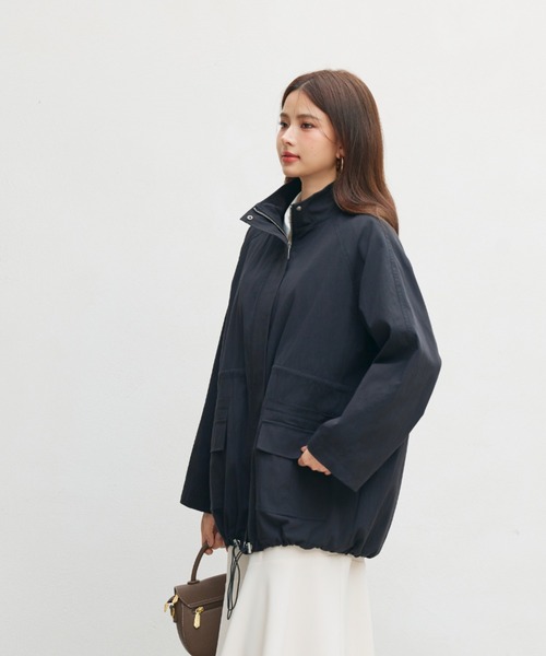 ワックスドオーバーブルゾン（ブルゾン）｜SAISON DE PAPILLON（セゾン