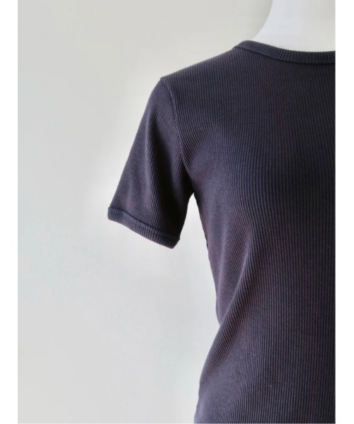 swane（スワネ）の「basic rib tee（Tシャツ/カットソー）」 - WEAR