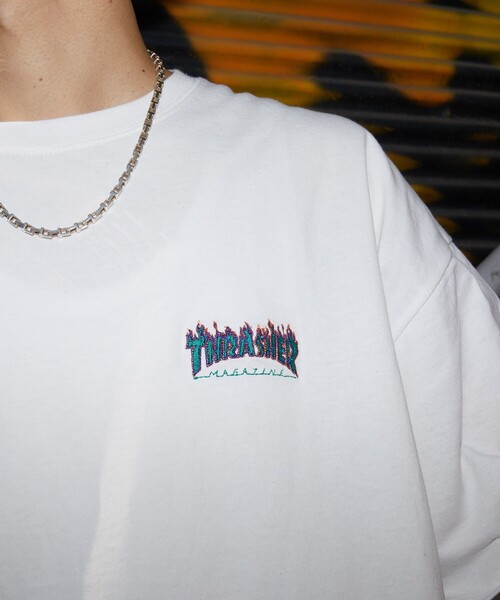 THRASHER（スラッシャー）の「【THRASHER/スラッシャー】 別注SKATE DESTROY TEE/バックプリントTシャツ ...