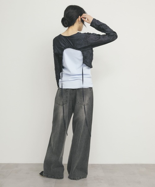 KBF（ケイビーエフ）の「レイヤードワッシャーロンTEE（Tシャツ/カットソー）」 - WEAR