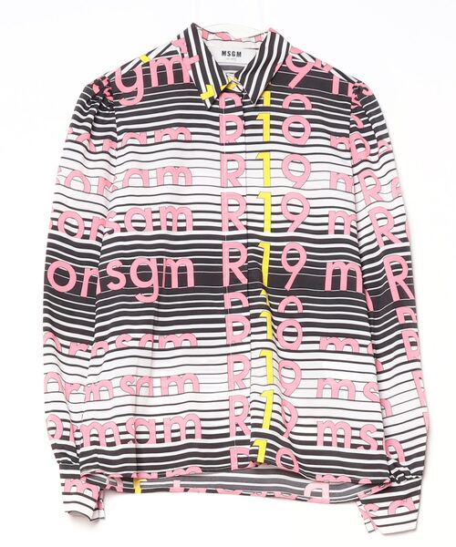 【セール/ブランド古着】長袖シャツ（シャツ/ブラウス）｜MSGM（エムエスジーエム）のファッション通販 - ZOZOUSED