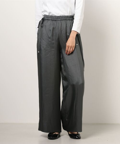 Ameri（アメリ）の「SATIN LOOSE EASY PANTS（その他パンツ）」 - WEAR