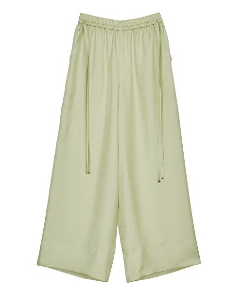 Ameri（アメリ）の「SATIN LOOSE EASY PANTS（その他パンツ）」 - WEAR