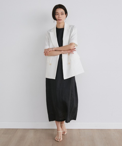 INED（イネド）の「リネンIラインワンピース《le lin zephyr》（ワンピース）」 - WEAR