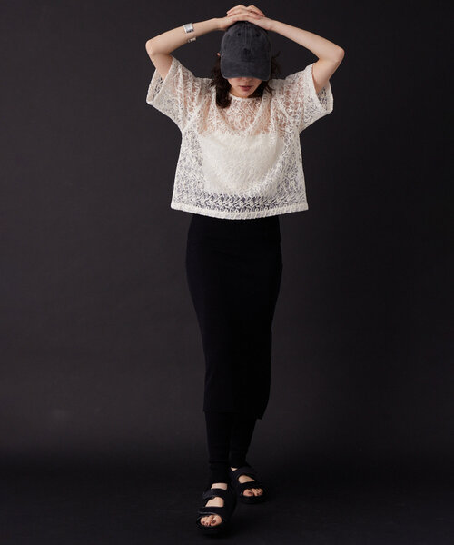 THE PAUSE（ザ ポーズ）の「【THE PAUSE】エンブロイダリーTブラウス（シャツ/ブラウス）」 - WEAR