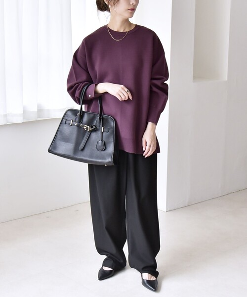 セール】quaranciel:〈手洗い可能〉ダブルフェイス パールモチーフ