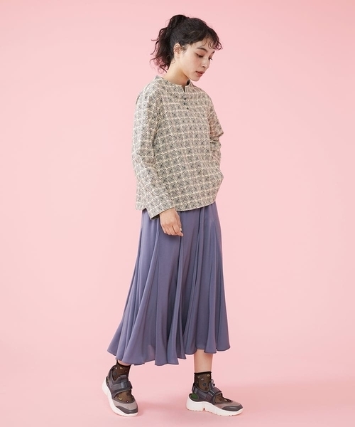Jocomomola（ホコモモラ）の「Fluctuar ドレープスカート（スカート）」 - WEAR