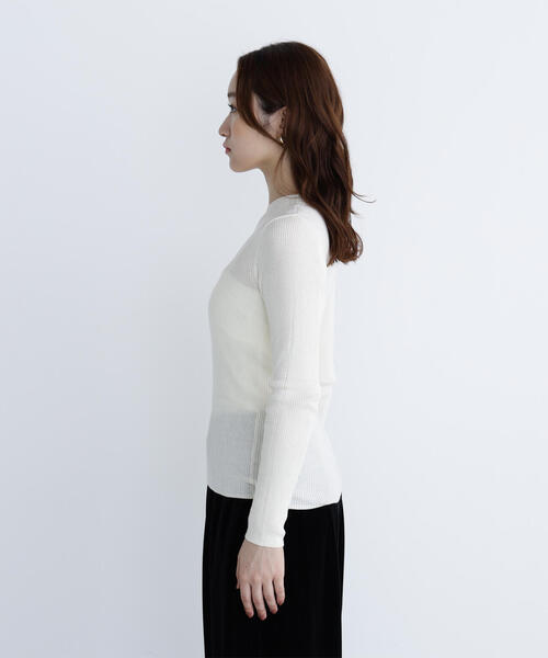 セール】◇ペプラムベスト＆リブニット（ニット/セーター）｜NATURAL