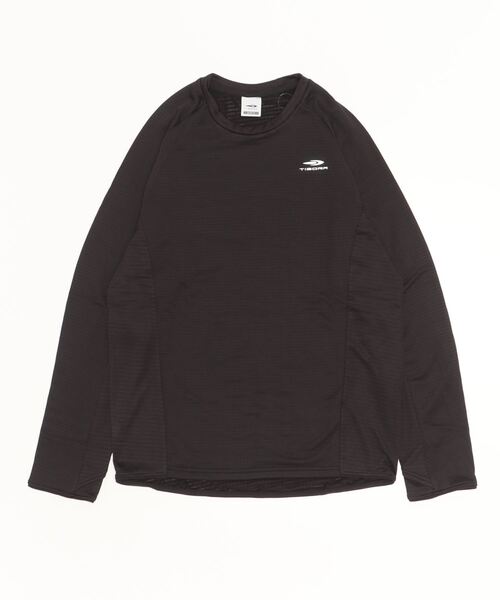 TIGORA（ティゴラ）の「ティゴラ TIGORA グリッドフリースロングスリーブTシャツ_ランニング（Tシャツ/カットソー）」 - WEAR