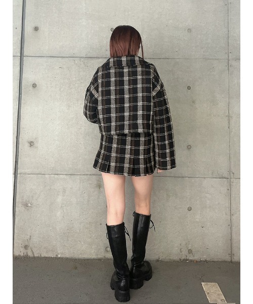 ENVYM（アンビー）の「チェックショートJK（その他アウター）」 - WEAR