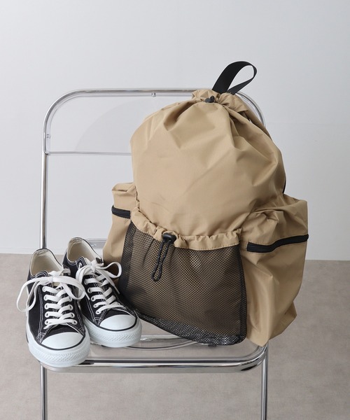 KiU（キウ）の「KiU PACKABLE DRAWSTRING BACKPACK（バックパック/リュック）」 - WEAR