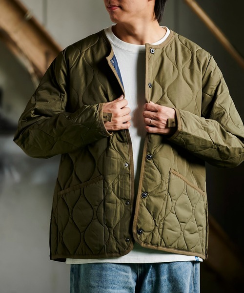 TAION ミリタリークルーネックダウンジャケット TAION-104B2ML-1