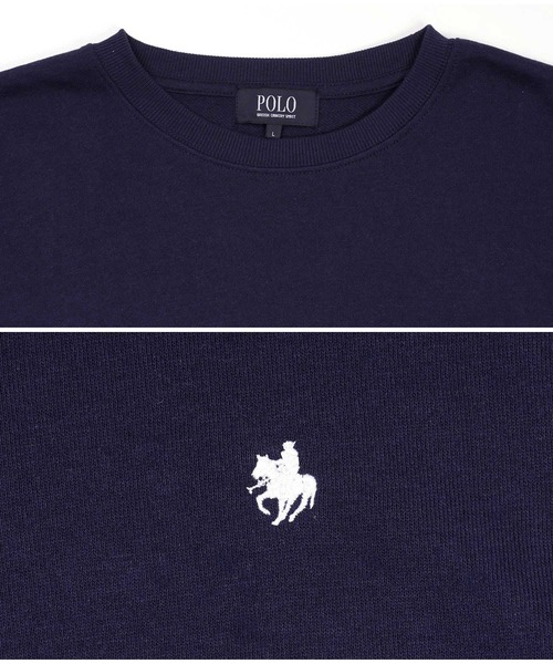 POLO BCS（ポロ ビーシーエス）の「POLO BCS ポロ・ビーシーエス / 刺繍ロゴスウェット トレーナー（スウェット）」 - WEAR