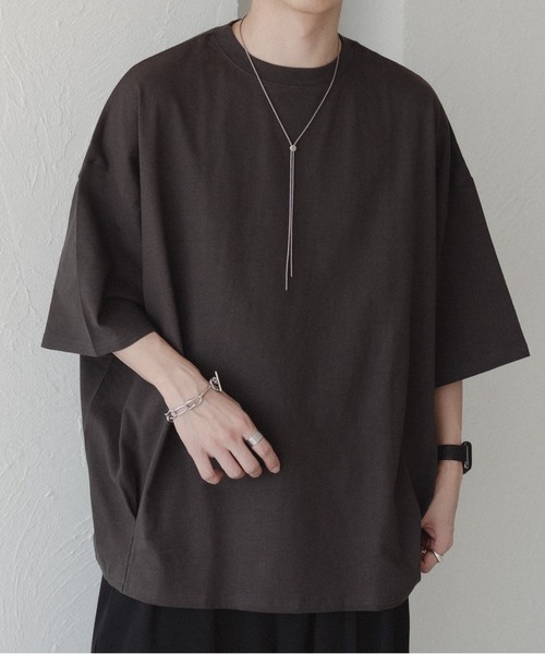 epnok（エプノック）の「タックオーバーTee（Tシャツ/カットソー）」 - WEAR