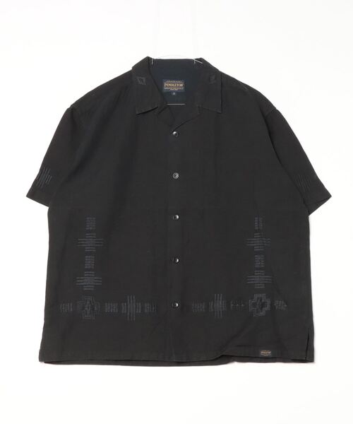 PENDLETON（ペンドルトン）の「PENDLETON/ペンドルトン EMB Open Collar Shirt SS 半袖シャツ（シャツ/ブラウス）」 - WEAR