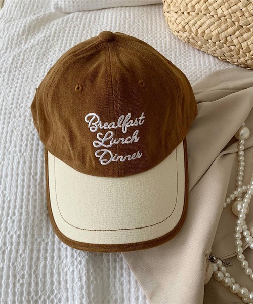 【セール】pur chouchou/バイカラーロゴ刺繍キャップ P4255（キャップ）｜VIBGYOR（ヴィブジョー）のファッション通販 ...