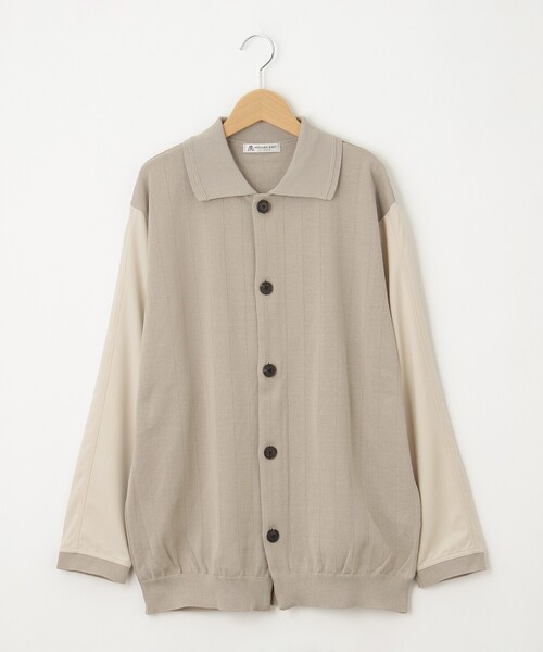 &Bridge（アンドブリッジ）の「charee braver（チャーリーブレイバー） 襟付きニットカーディガン【SALE/カジュアル ...