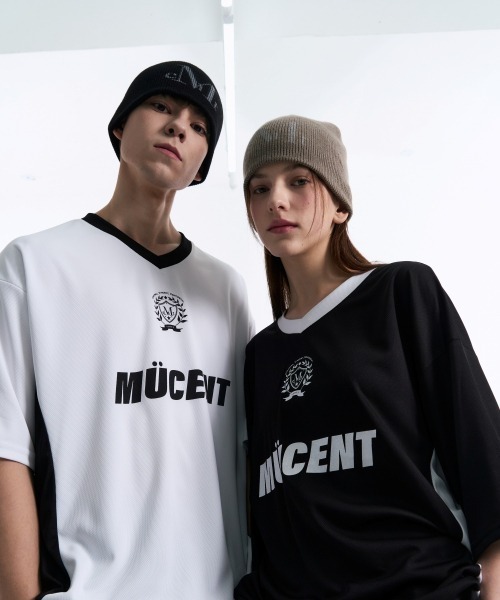 MUCENT（ムセント）の「【日本未発売/WEB限定】MUCENT(ムセント)/シグネチャー ロゴ ビーニー ニット帽/SIGNATURE ...