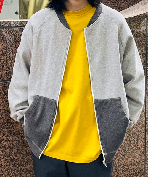 saby（サバイ）の「【saby / サバイ】 TWO TONE ZIP WAFFLE（ブルゾン）」 - WEAR