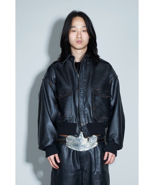 NotE（ノート）の「Chronicle flight jacket（ブルゾン）」 - WEAR