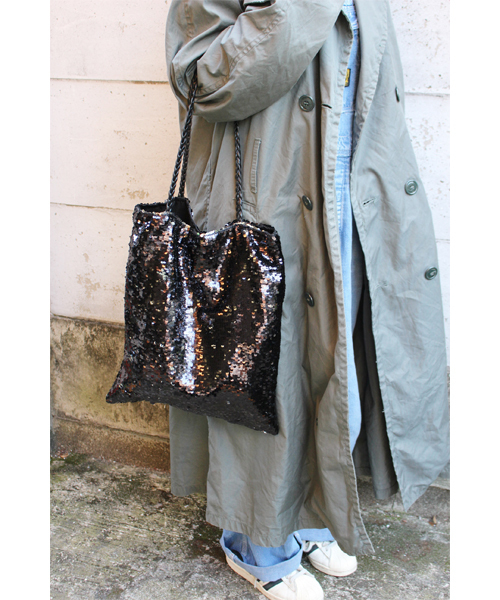 Lara&Heart（ララアンドハート）の「スパンコールトートバッグ（エコバッグ/サブバッグ）」 - WEAR