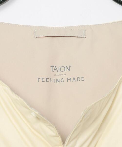 TAION（タイオン）の「【WEB限定】FEELING MADE/ TAION(タイオン)別注 800flpダウンコート リバーシブル ミディアム （ダウンジャケット/コート）」 - WEAR