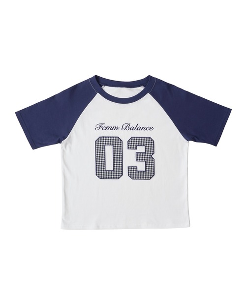 FCMM（エフシーエムエム）の「【日本限定】PATCHWORK RAGLAN TEE / パッチワークラグランTEE（Tシャツ/カットソー）」 - WEAR