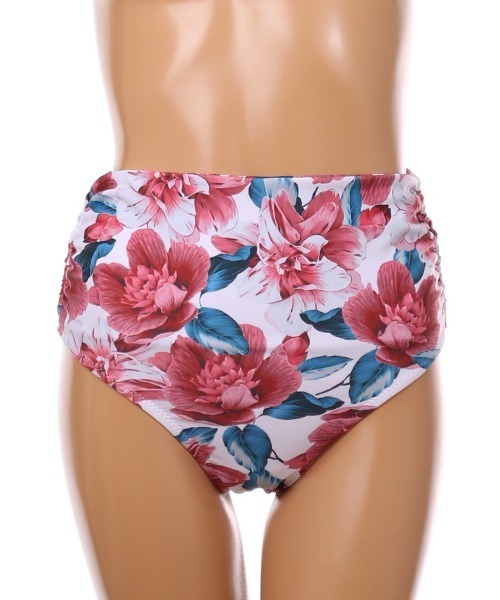 PEAK&PINE（ピークアンドパイン）の「花柄オフショルダービキニ 9Mサイズ｜PEAK&PINE（水着）」 - WEAR