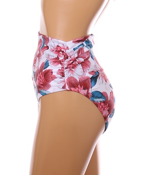 PEAK&PINE（ピークアンドパイン）の「花柄オフショルダービキニ 9Mサイズ｜PEAK&PINE（水着）」 - WEAR