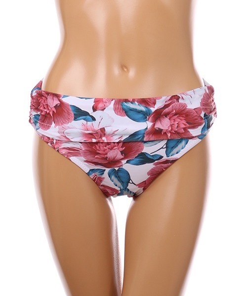 PEAK&PINE（ピークアンドパイン）の「花柄オフショルダービキニ 9Mサイズ｜PEAK&PINE（水着）」 - WEAR