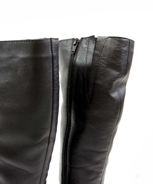 BUENO（ブエノ）の「BUENO SHOES ブエノシューズ/レザーブーツ ロングブーツ ボリュームソールブーツ V2906（ブーツ ...